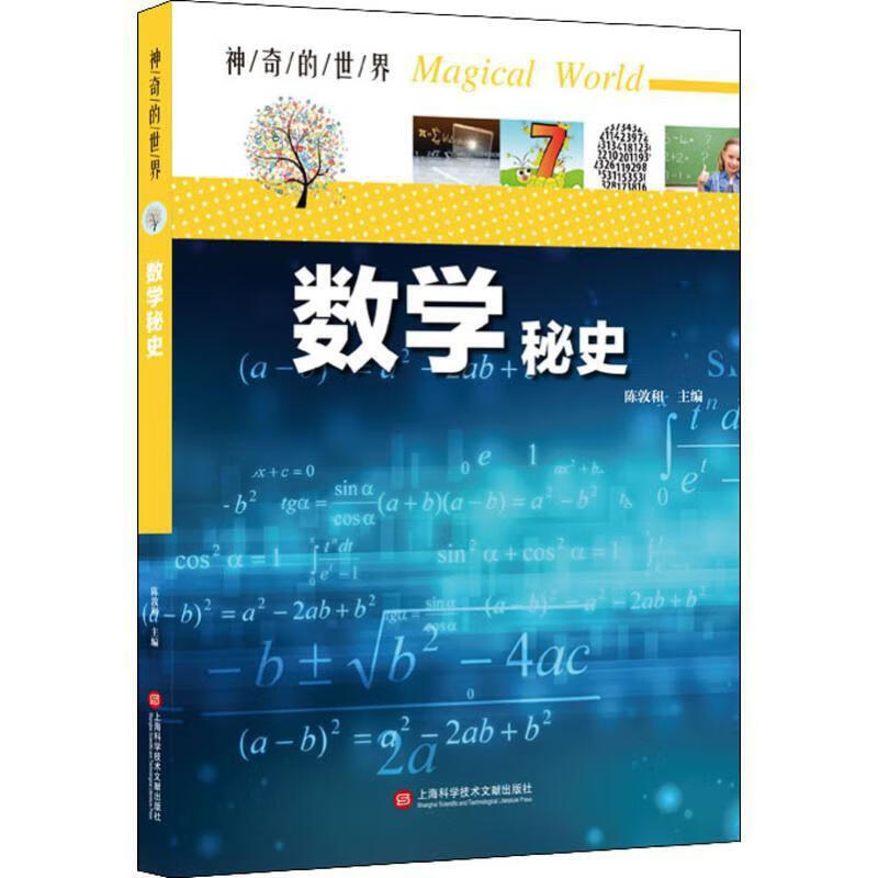 数学秘史陈敦和上海科学技术文献出版社9787543978942 科普读物书籍