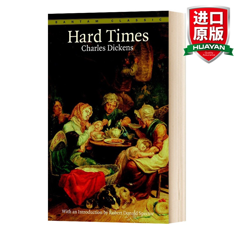 Hard Times 英文原版 艰难时世 世界名著小说 困难时期 查尔斯狄更斯 英文版