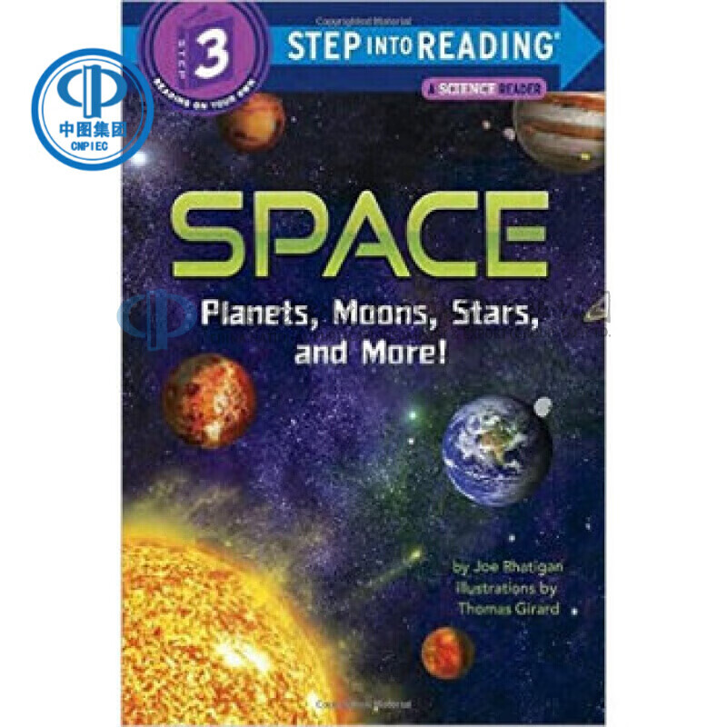 预售 Space: Planets, Moons, Stars, and More!  Step into Re