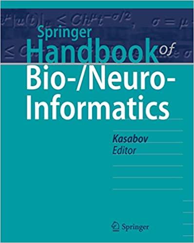 高被引Springer Handbook of Bio-/Neuro-Informatics