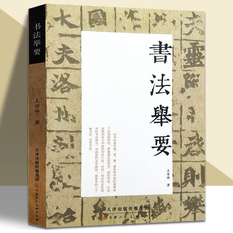 书法举要 王学仲 著 天津人民美术出版社