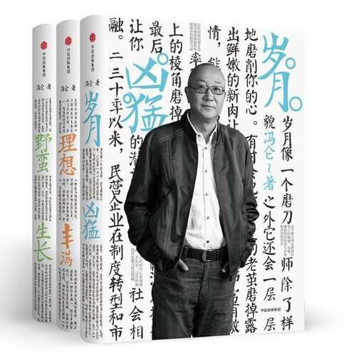 冯仑商业三部曲 岁月凶猛 理想丰满 野蛮生长（套装共3册）中信出版社