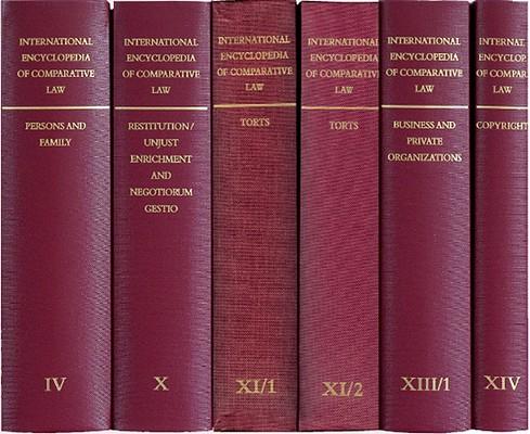 International Encyclopedia of Comparative Law,