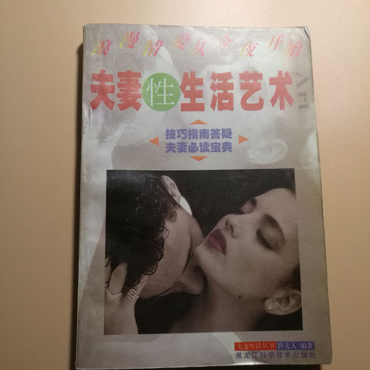 Y夫妻生活艺术 图解性健康夫妻技巧性知识指南1997版书籍
