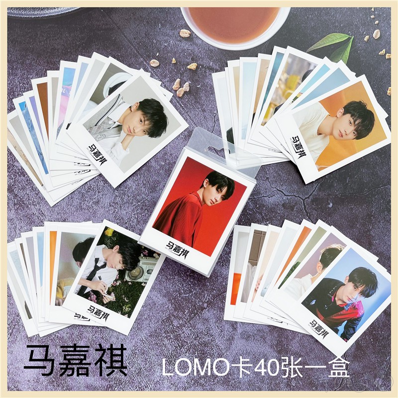 寸小卡片肖战王一博时代少年团蔡徐坤德云社王俊凯热巴 马嘉祺 40张LOMO卡片