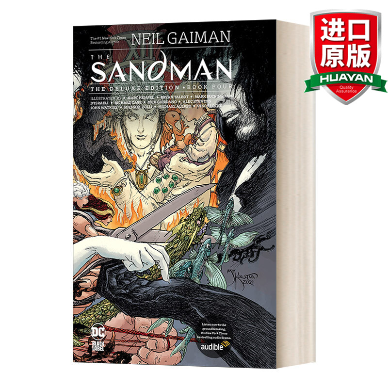 The Sandman Vol. 4 The Deluxe Edition Book Four 英文原版 睡魔第四卷 豪华版第四册 精装 英文版 进口英语原版书籍