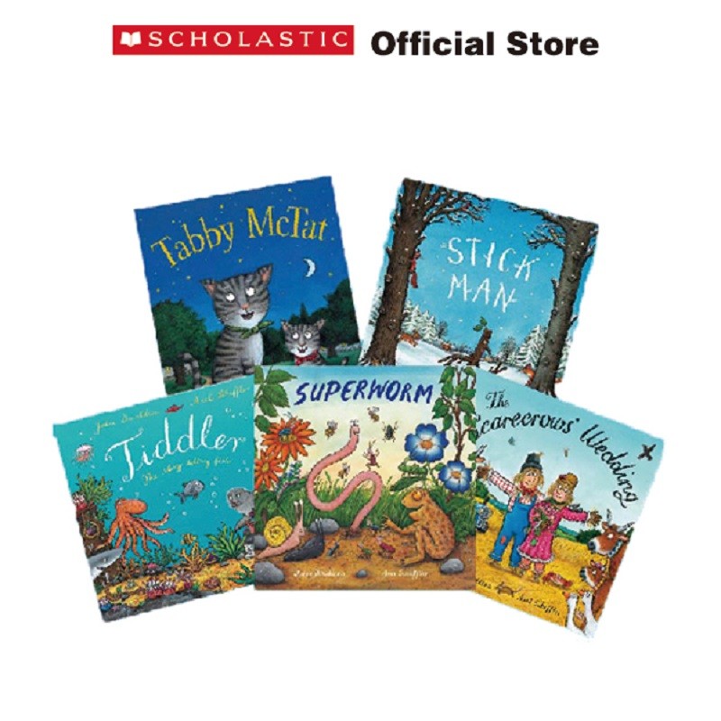 朱莉娅唐纳森Julia Donaldson 儿童故事绘本合集 5册 3-9岁 英文原版