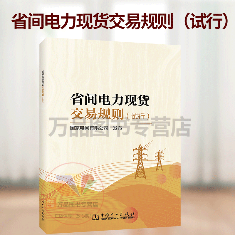 省间电力现货交易规则（试行）国家电网有限公司 中国电力出版社
