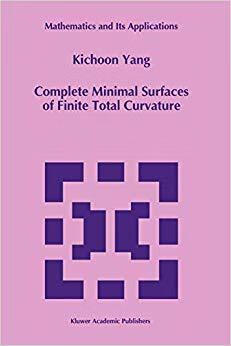 Complete Minimal Surfaces of Finite Total Curvature