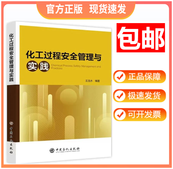 化工过程安全管理与实践 王浩水 编著
