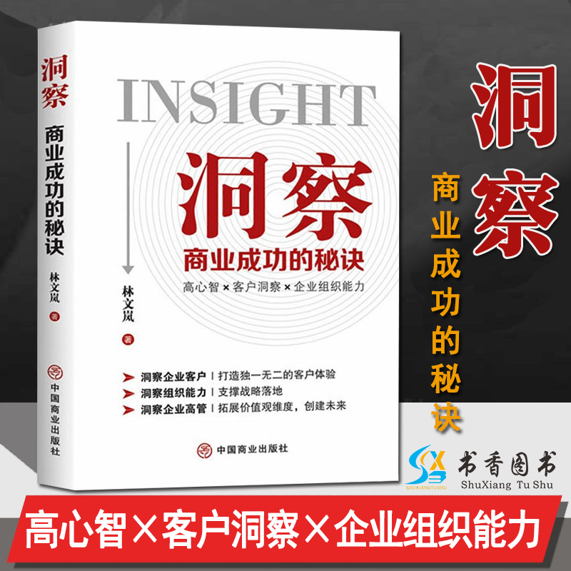 洞察：商业成功的秘诀 林文岚 著 经济管理学商业市场销售策划管理层培养洞察竞争环境抓住机会 中国商业华夏智库