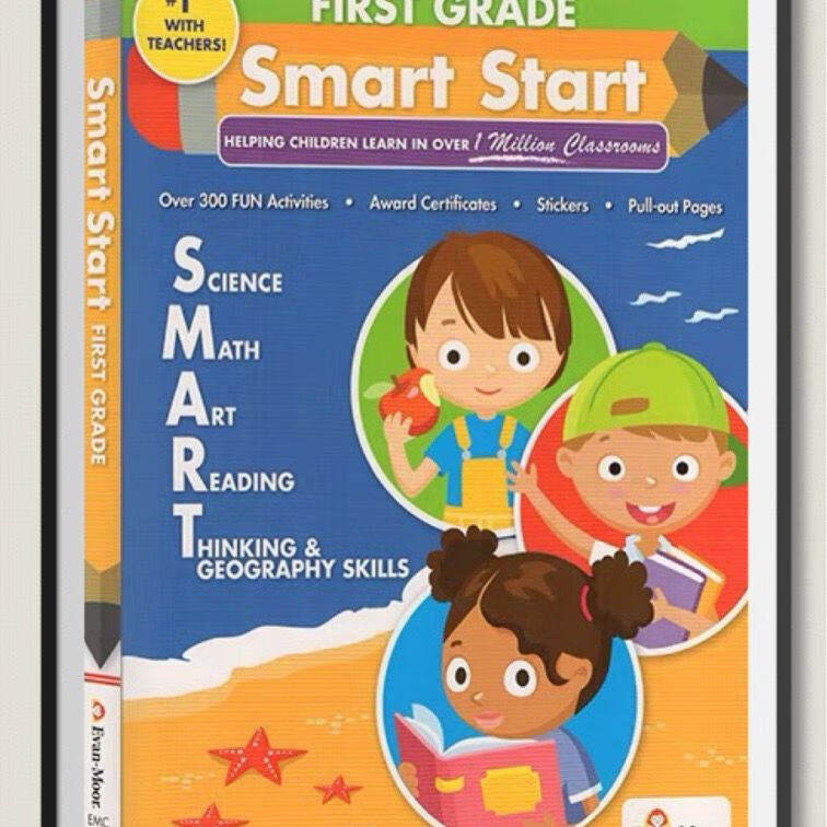 学前技能铅笔刀版Smart Start Pre Kindergarden 练习册 一年级