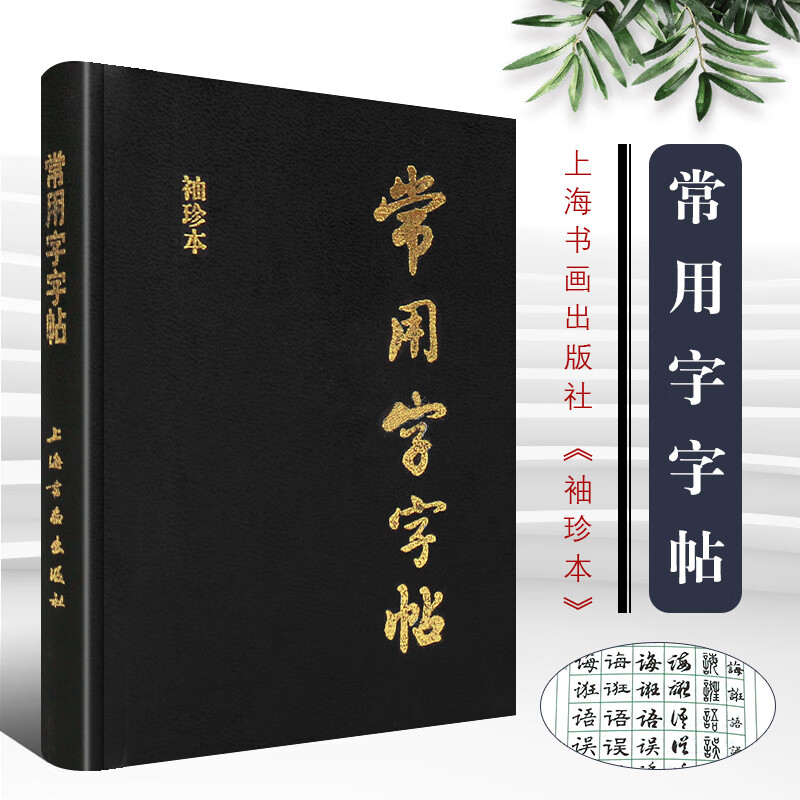 常用字字帖 袖珍本 硬笔书法楷书行书隶书草书篆书繁体口袋书 上海书画出版社 硬笔书法字帖入门基础