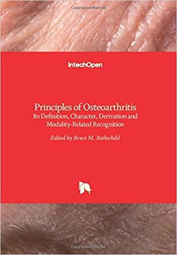Principles of Osteoarthritis- Its Definition, Ch