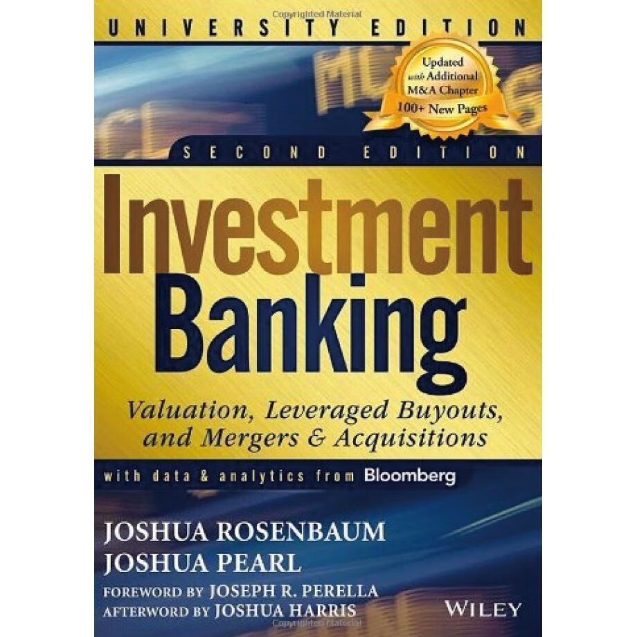 Investment Banking Valuation, Leveraged Buyouts 纸质书 黑白