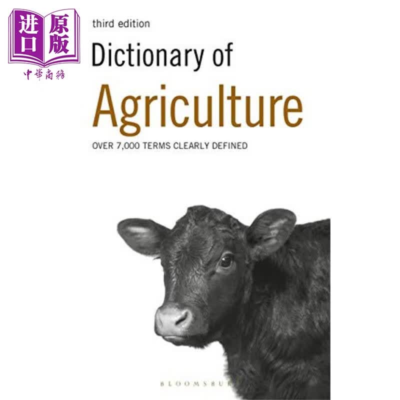 Bloomsbury Dictionary of Agriculture 农业词典 农业行业常用术语英语字典 语言学习工具书 英文原版 进口图书