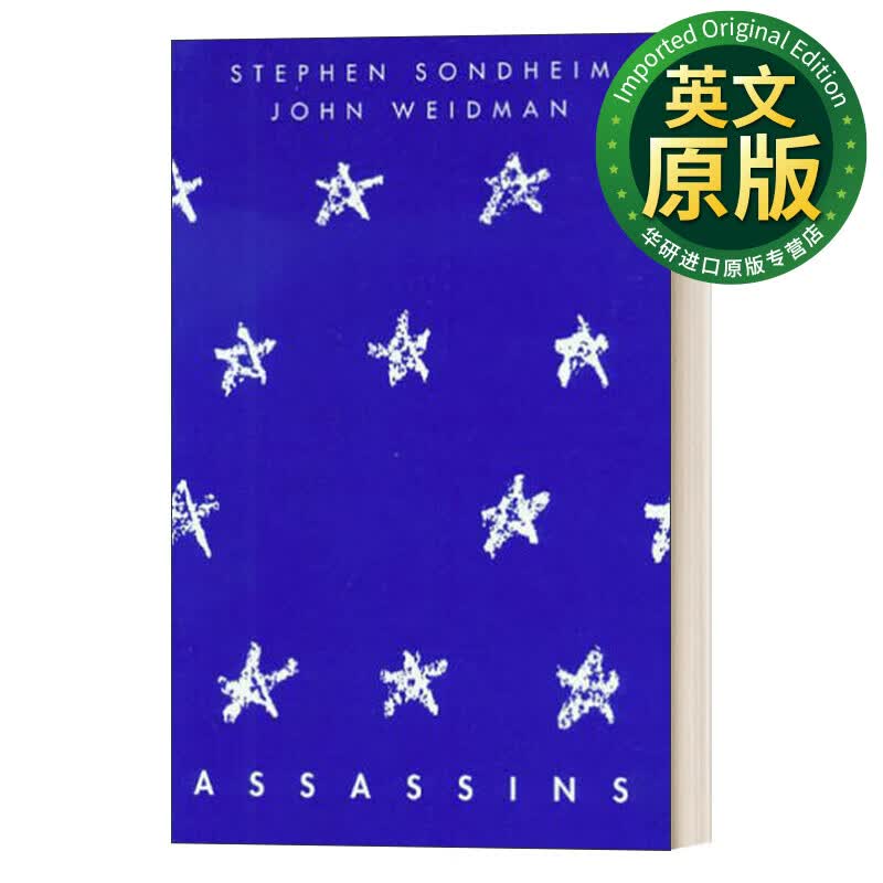 预售 英文原版 Assassins 百老汇音乐剧 刺客 斯蒂芬·桑德海姆 刺客列传 英文版 进口英语原版书籍