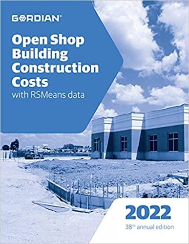 Open Shop Building Construction Costs with Rsmea