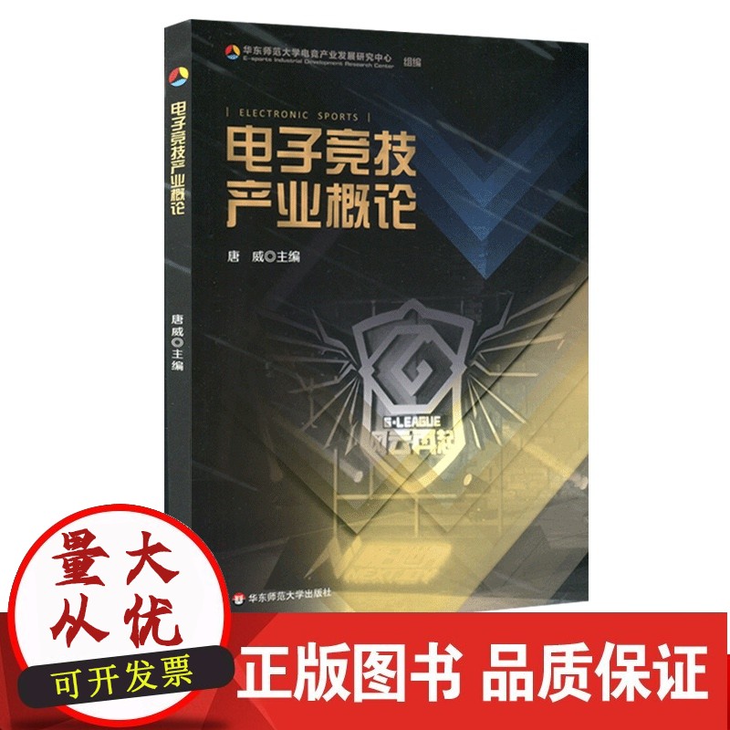 电子竞技产业概论 电竞产业发展研究 大学 电子体育 电子竞技 华东师范大学出版社