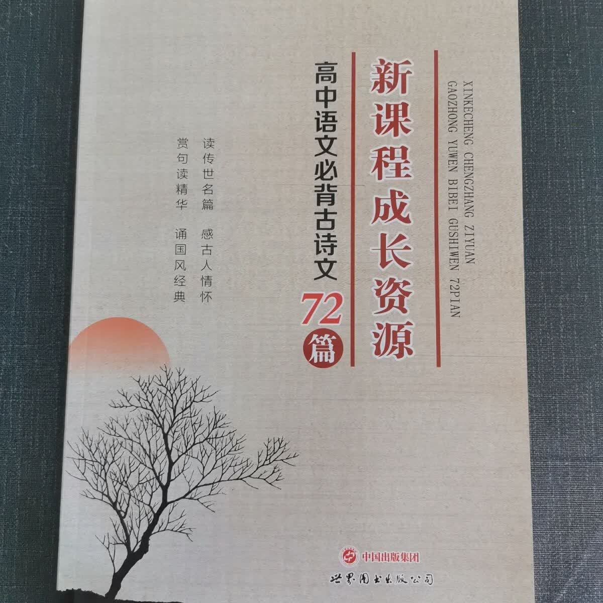2022新成长资源 古诗文72篇