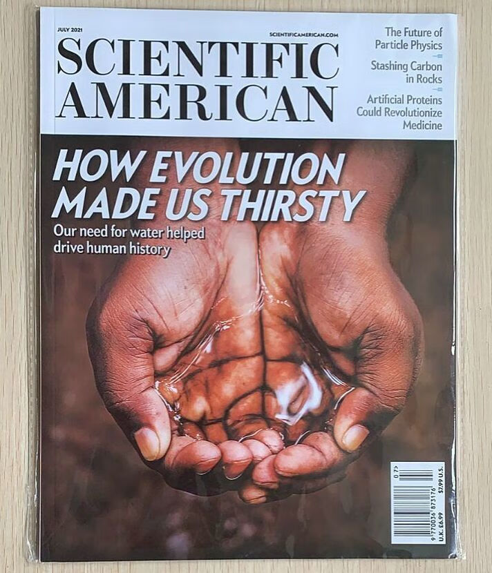 SCIENTIFIC AMERICAN 科学人2023年2月 科普类英文杂志 科学美国人2021年7月