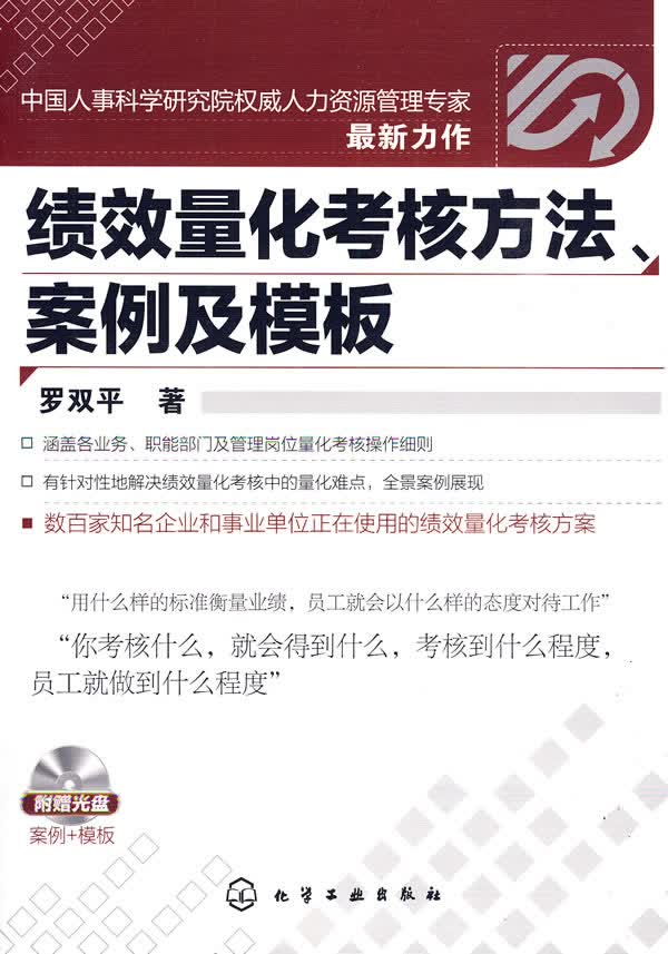 绩效量化考核方法案例及模板【现货】
