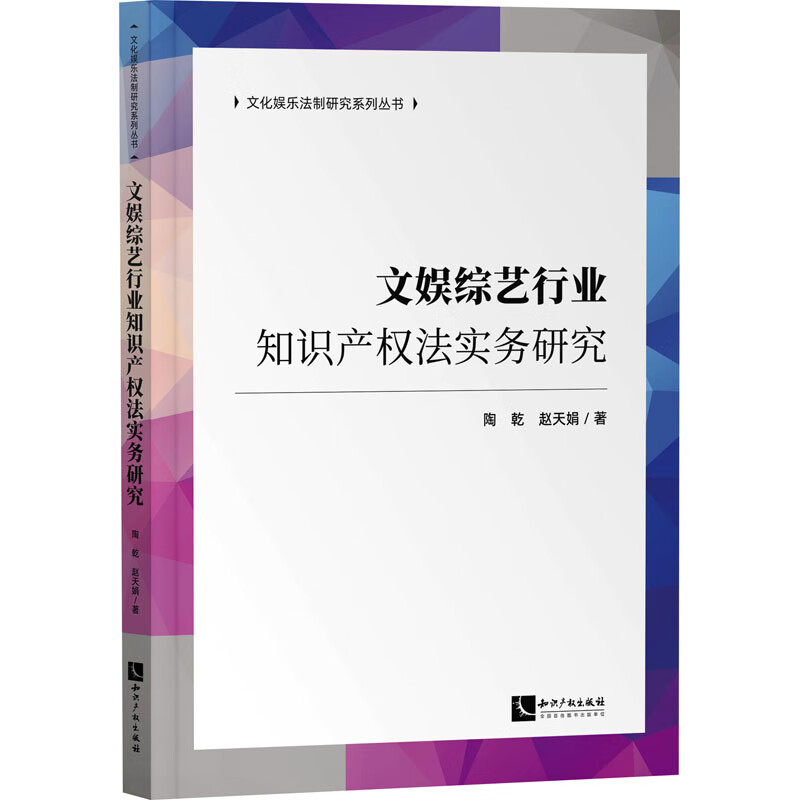 文娱综艺行业知识产权法实务研究 图书