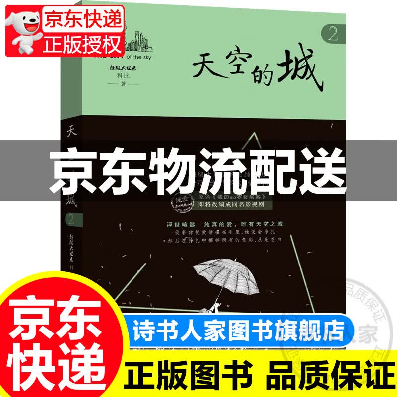 天空的城（全3册）原名我的26岁女房客 中文在线纯爱流小说代表作 +天空的城3 （原名我的26岁女房客）+天空的城2+天空的城1 天空的城第2本虐心情感小说