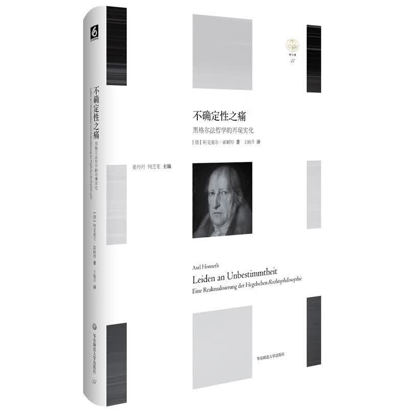 不确定性之痛黑格尔法哲学的再现实化 阿克塞尔·霍耐特(Axel Honneth) 华东师范大学出版社