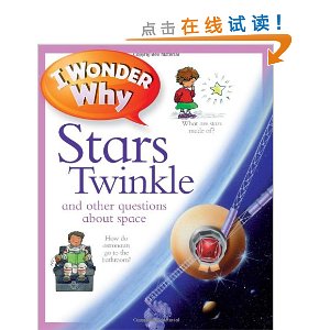 现货 英文版 我想知道为什么星星都会一闪一闪 I Wonder Why Stars Twi