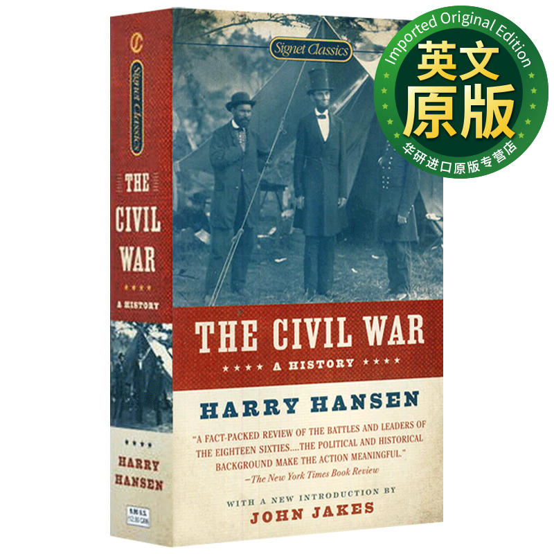 美国内战历史 英文原版 The Civil War: A History