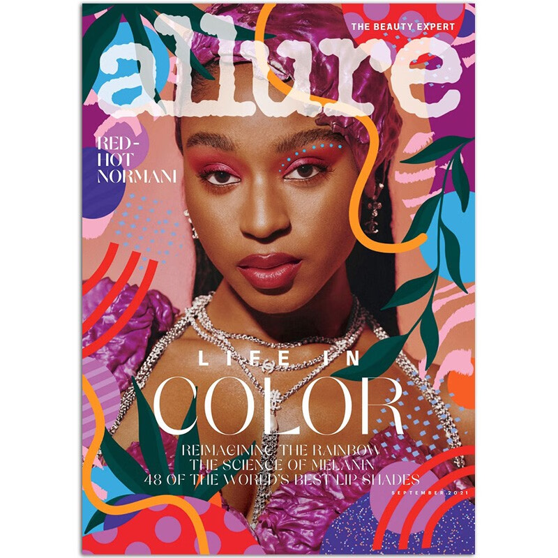 【单期可选】Allure 诱惑力 2021/22年月刊 美国女士美容服装时尚杂志英语英文外刊期刊 2021年9月刊