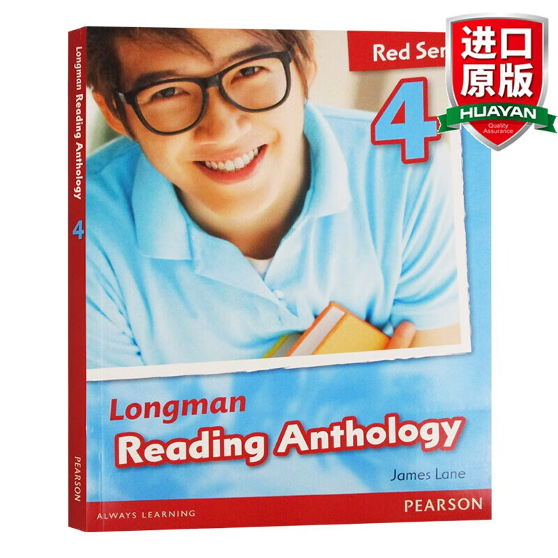 英文原版 朗文阅读文选4红色系列 Longman Reading Anthology 4 全英文版