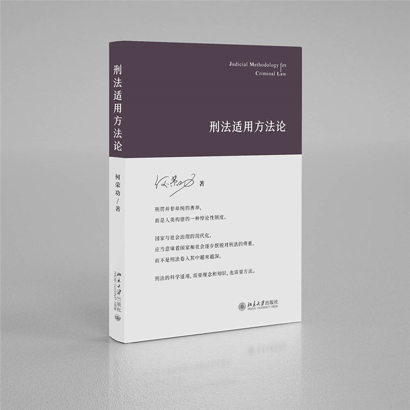 刑法适用方法论(精)