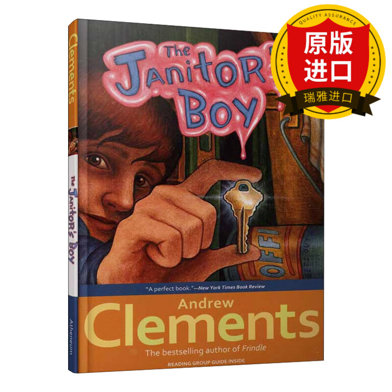 英文原版小说 The Janitor's Boy 看门的男孩 英文版 进口英语原版书籍