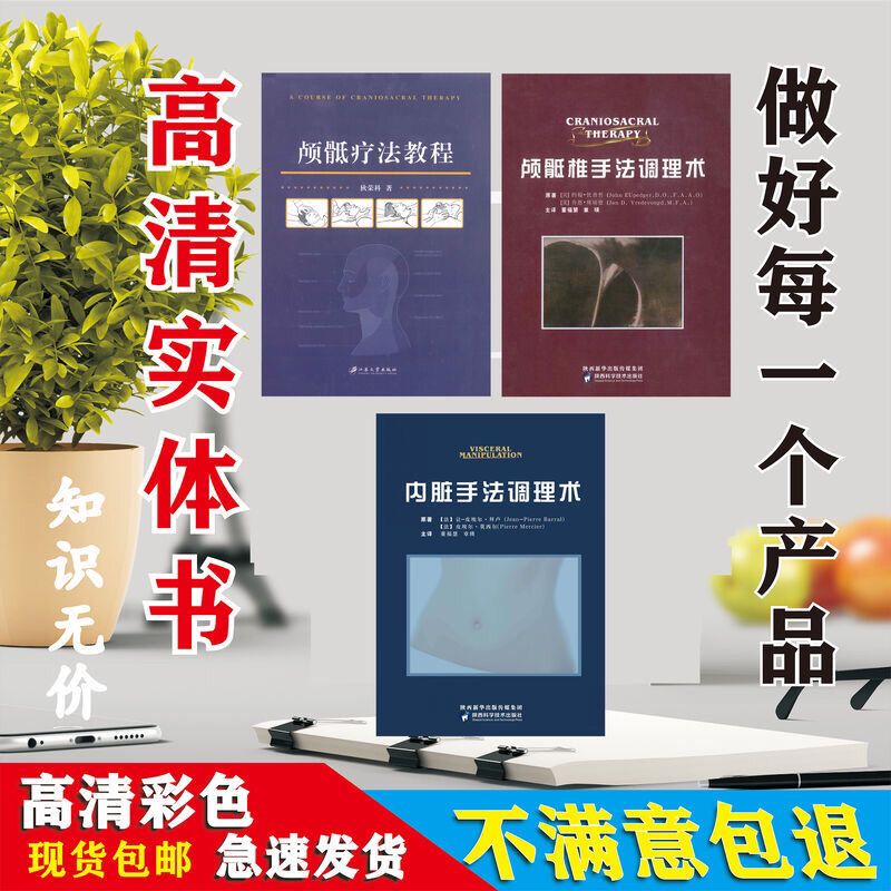 内脏手法调理术松弛术+颅骶疗法教程+颅骶椎手法调理术