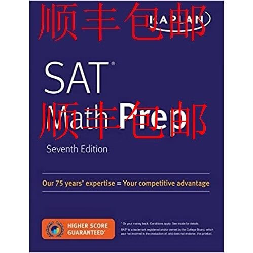 SAT Math Prep (Kaplan Test Prep) 实体书