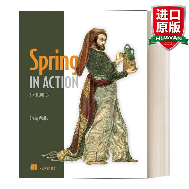 Spring in Action, Sixth Edition 英文原版 Spring实战 编程入门系列 第6版 英文版 进口英语原版书籍