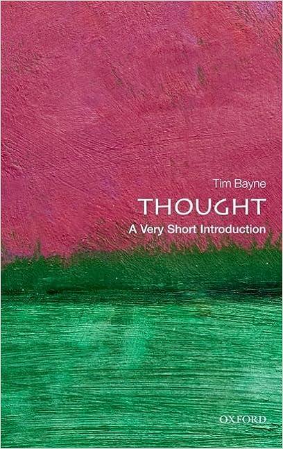 思想：简介 Thought: A Very Short Introduction