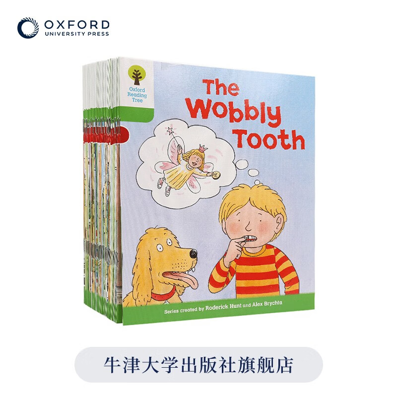 牛津树点读版 牛津树校园版 L1-9阶 幼儿英语启蒙 自然拼读学习 Oxford Reading Tree 适合 3-12岁 牛津树分级阅读 牛津树学校版 送原版音频 仅支持毛毛虫点读 点读笔需另购