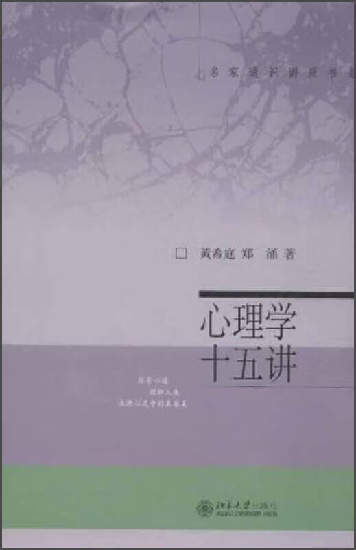 心理学十五讲【好书】