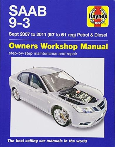 SAAB 9-3 Petrol & Diesel (07 - 11) Haynes Repair Manual