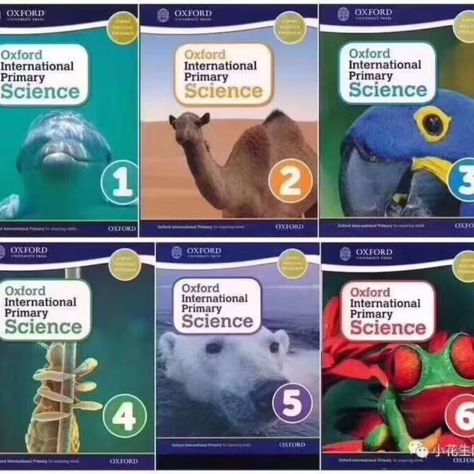 牛津Oxford International Primary Science1-6送音频 3级别课本+练习册
