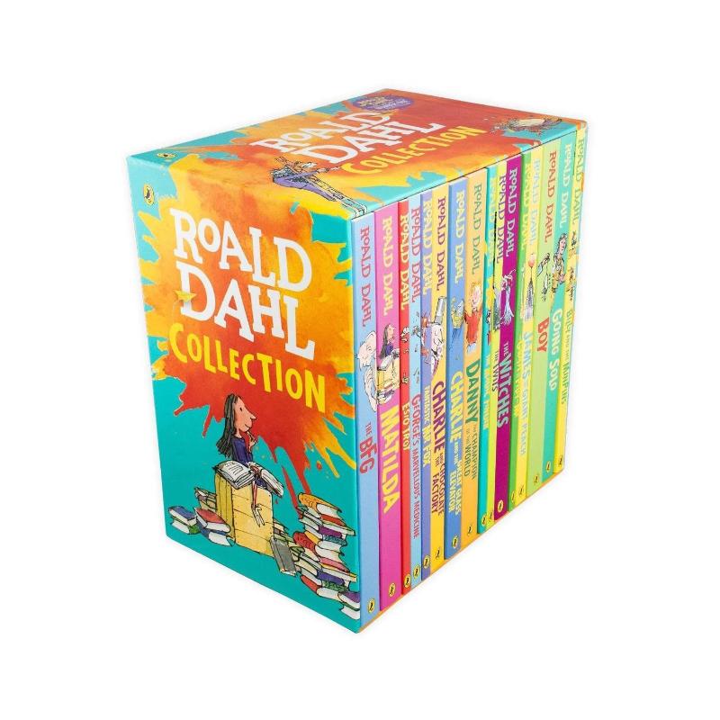 ROALD DAHL COLLECTION 罗尔德达尔全套16册 图书