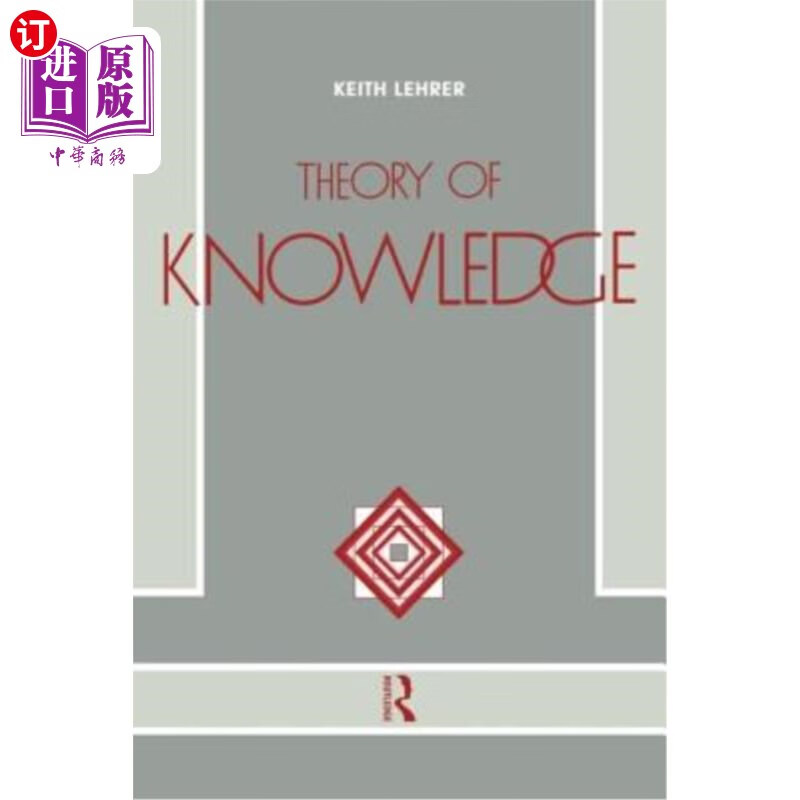 海外直订Theory of Knowledge 知识论