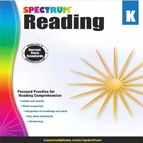练习册Spectrum Science Workbook Grade 3/4/5/6/7/8 GK