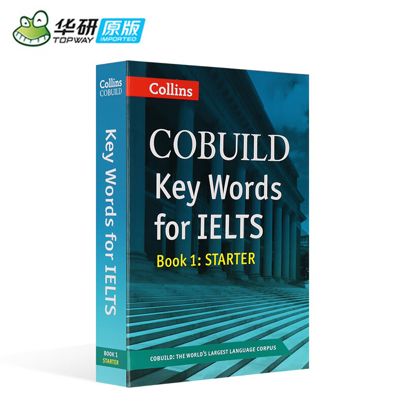 【瑕疵书】柯林斯雅思英语考试关键词汇1 英文原版 Collins Key Words for IELTS 英文