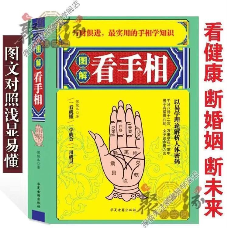 图解版面相手相版面相32K实用 看手 单本