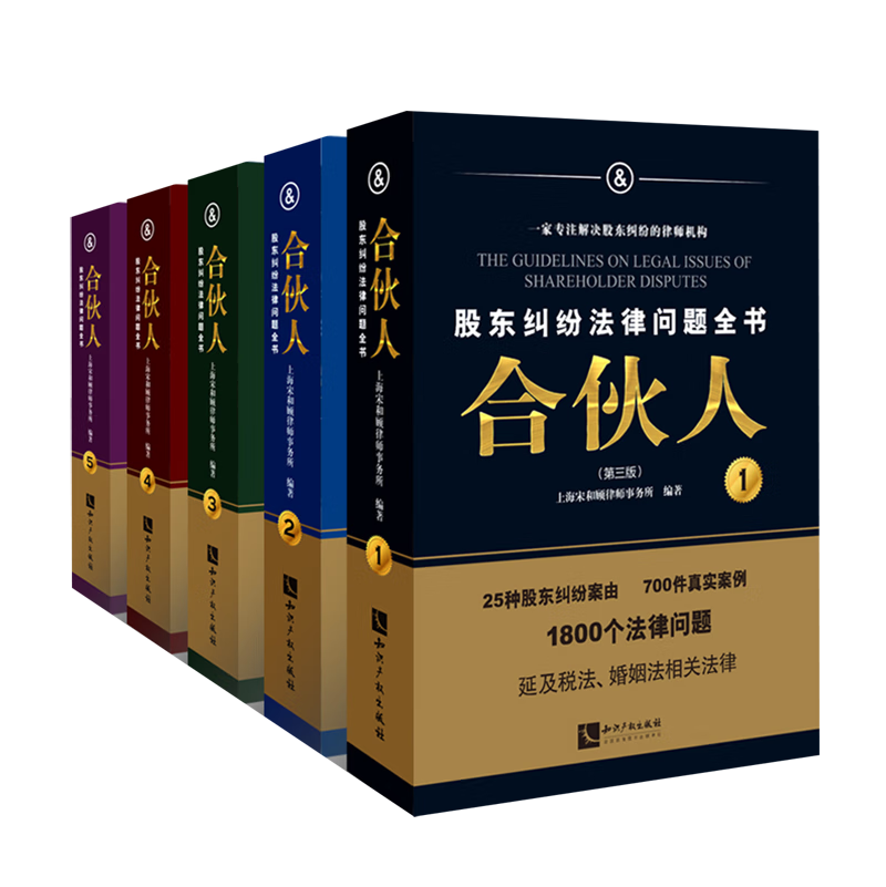 合伙人(股东纠纷法律问题全书共5册第3版)