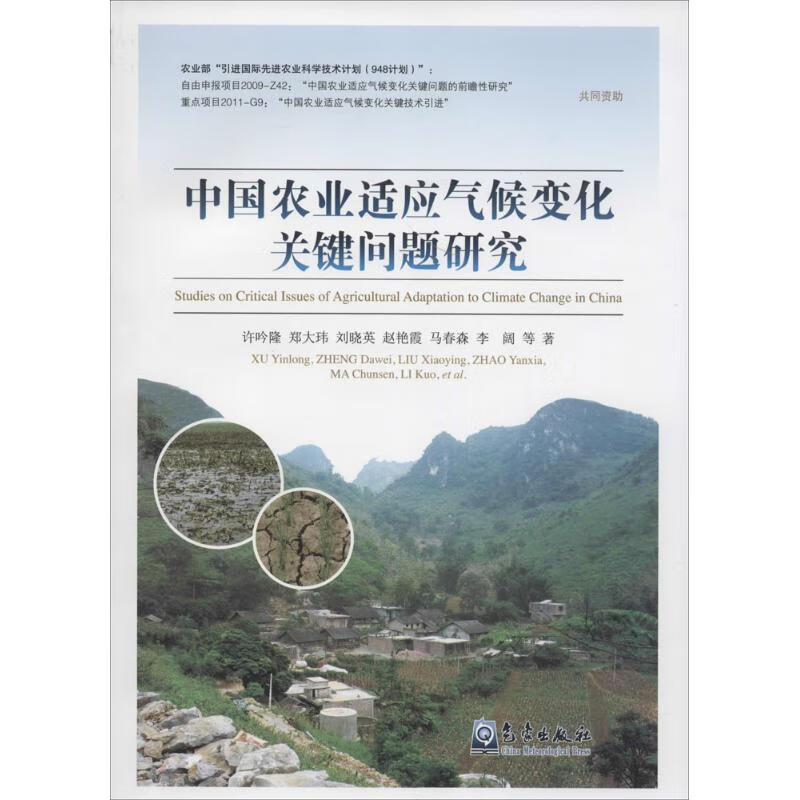 中国农业适应气候变化关键问题研究